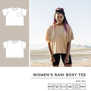 Adult Boxy Tee - Etsy