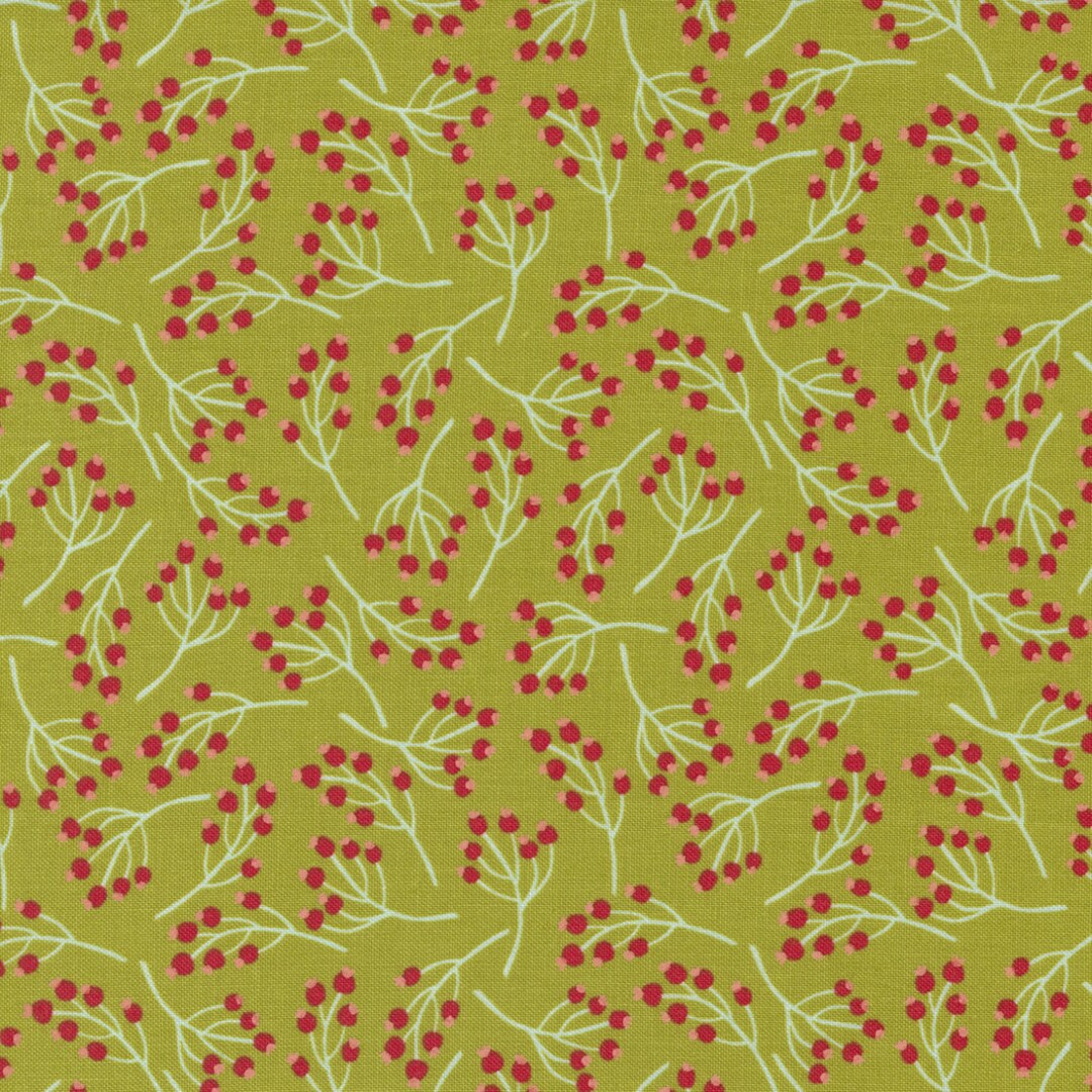 Joyful Joyful by Stacy Iest Hsu for Moda Fabrics - Holly Berry 20806-23 ...