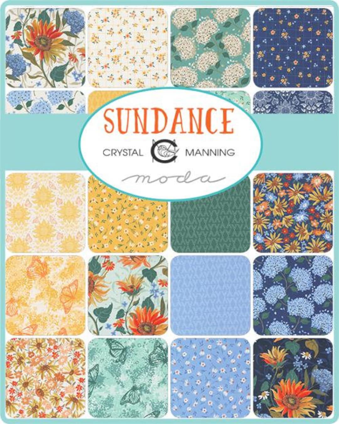 Half Yard Bundle Sundance by Crystal Manning for Moda - 25 Fabrics - Etsy