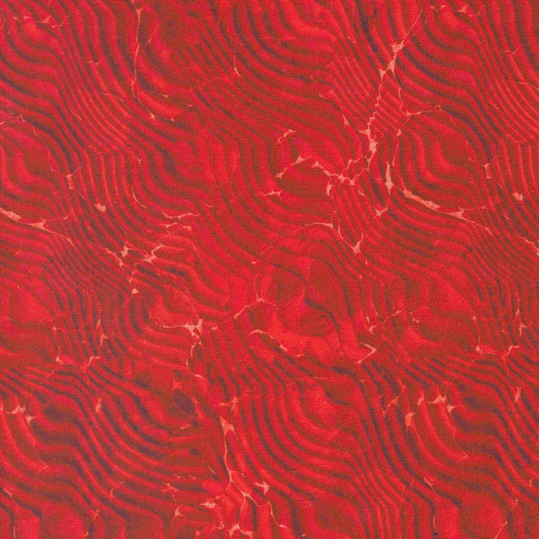 Curated in Color by Cathe Holden for Moda Fabrics - Marbles 7462-12 Red ...