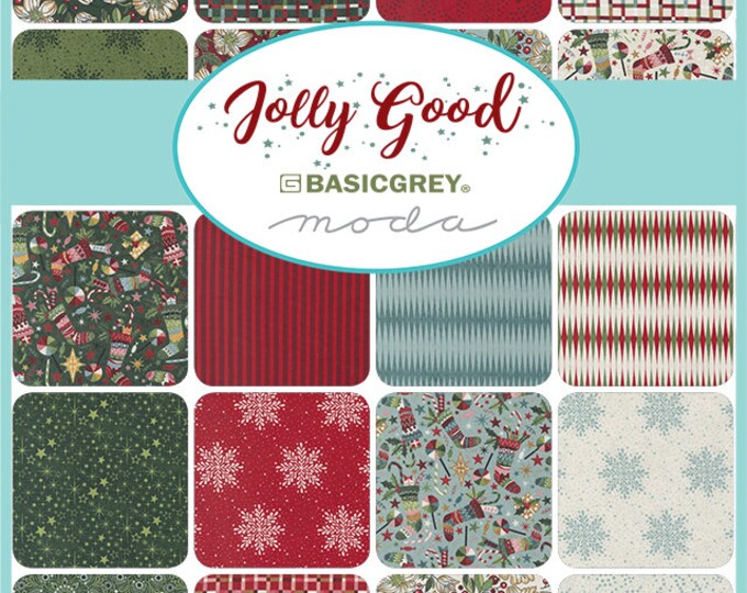 Half Yard Bundle Jolly Good by Basic Grey for Moda Fabrics - 33 Fabrics ...