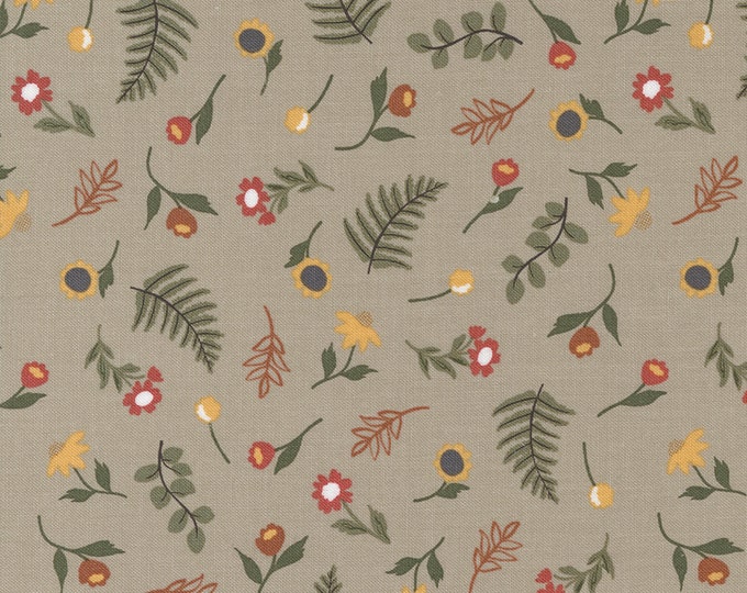 Flower Pot by Lella Boutique for Moda Fabrics - 5162-14 Fresh Cut Taupe ...