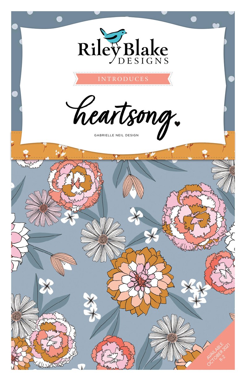 HEARTSONG by Gabrielle Neil Design of Riley Blake Designs - Etsy