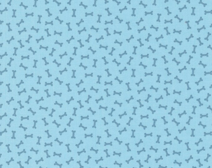 Dog Daze by Stacy Iest Hsu for Moda Fabrics - Fetch 20844-15 Sky - 1/2 ...