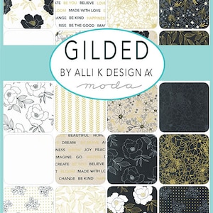 GILDED by Alli K Design for Moda Fabrics Flower Arrangement 11531-13 ...