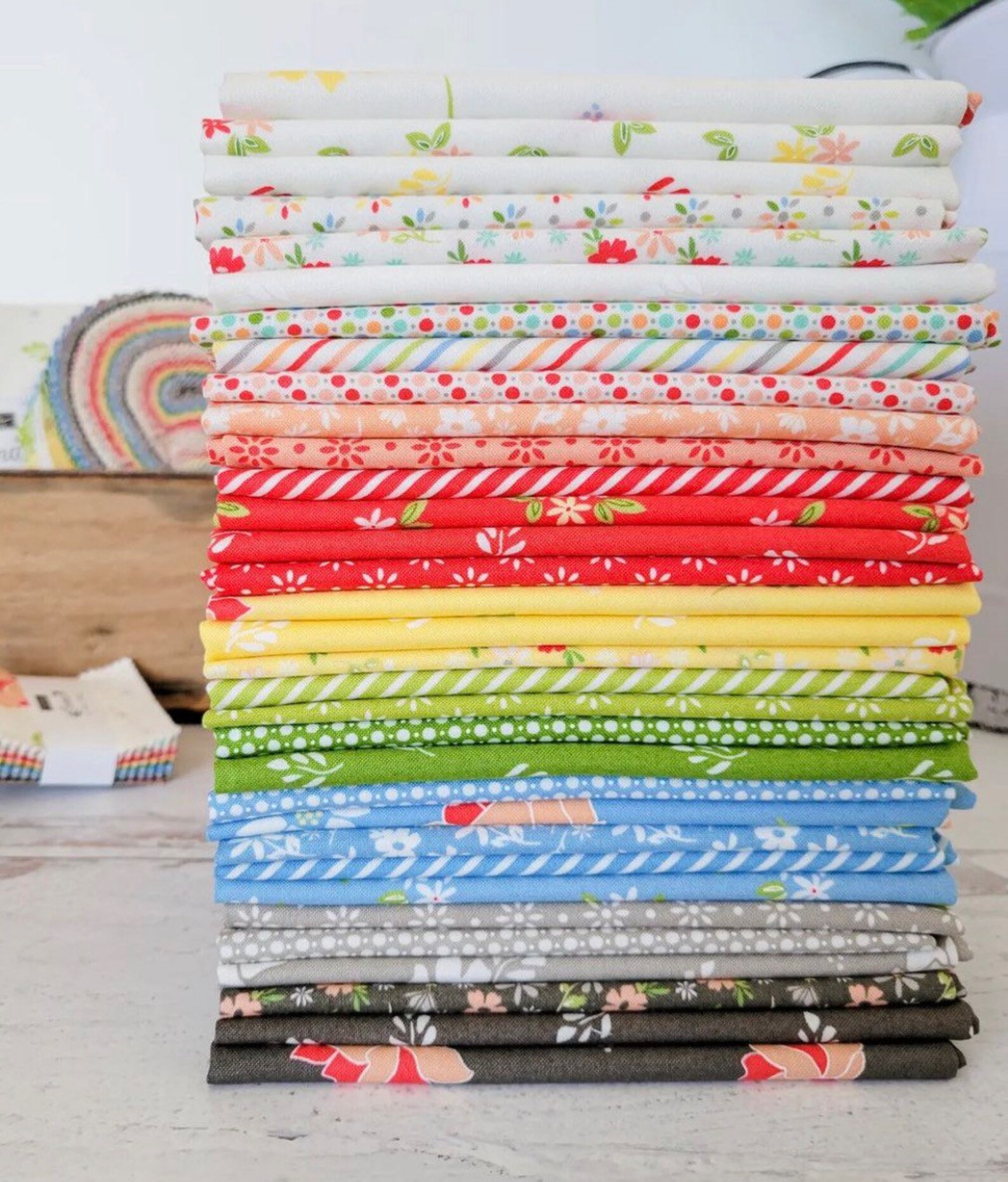 Half Yard Bundle EMMA by Sherri & Chelsi for Moda Fabrics 33 - Etsy