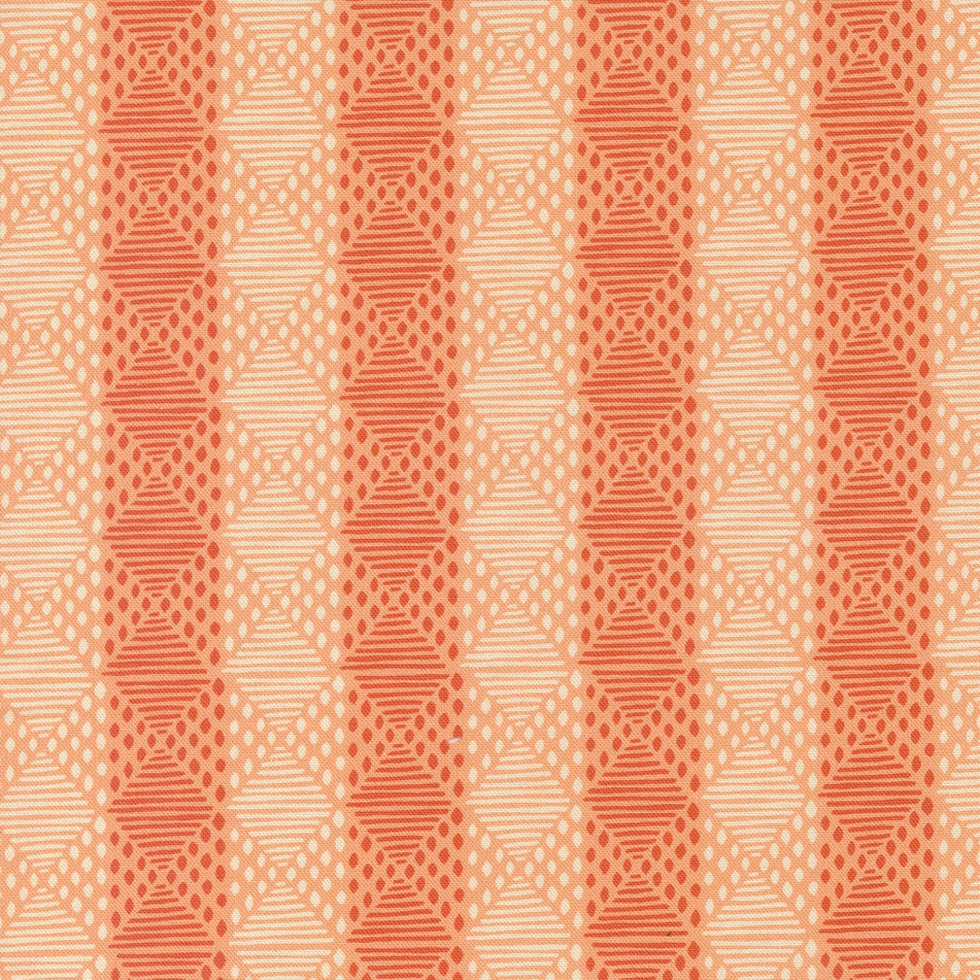 CADENCE by Crystal Manning for Moda Fabrics - Stripes 11915-12 Peach ...