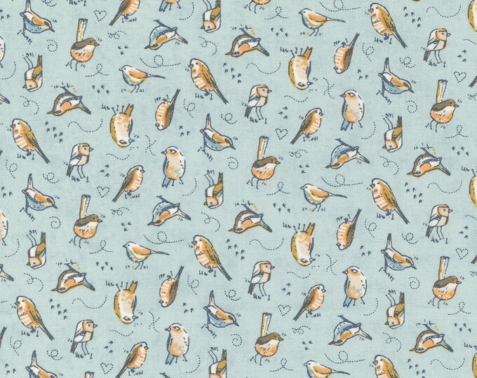 NUTMEG Bark by Basic Grey for Moda Fabrics - Migrate 30705-13 Frosted ...