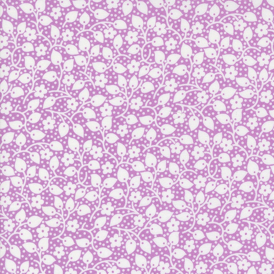 30s Playtime by Linzee Kull Mccray for Moda Fabrics - Leafy Polka 33753 ...