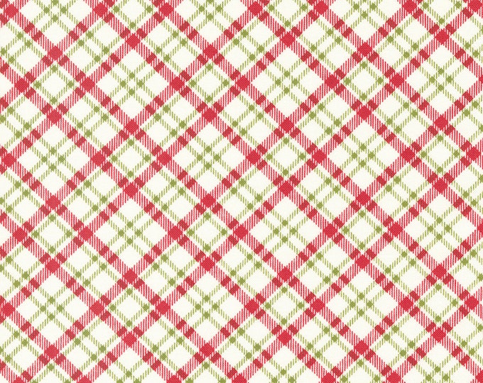 BLIZZARD by Sweetwater for Moda Fabrics - Plaid 55625-14 Red Pine - 1/2 ...
