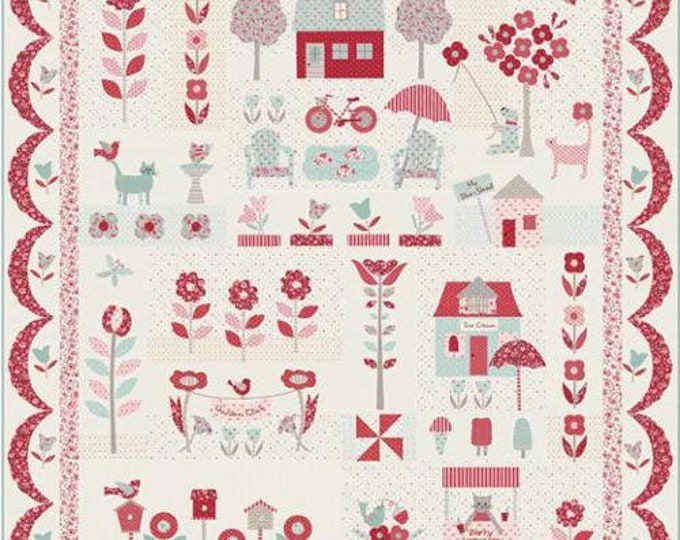 My Summer House Quilt Kit Using My Summer House by Bunny Hill Designs ...