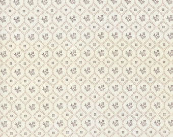 My Summer House by Bunny Hill Designs for Moda Fabrics Dottie Dot 3046-17 Cream White 1/2 Yard ...
