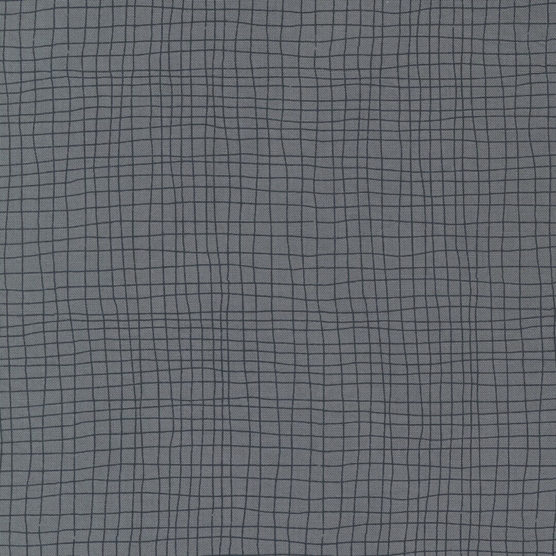 FILIGREE by Zen Chic for Moda Fabrics Grids 1815-20 Graphite 1/2 Yard ...