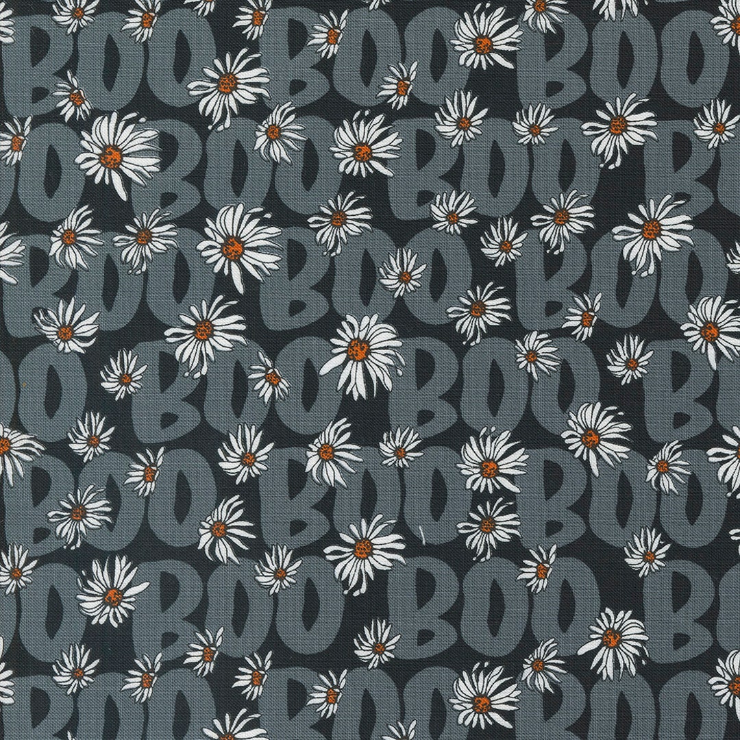 Noir by Alli K Design for Moda Fabrics - Boo 11544-23 Midnight - 1/2 ...