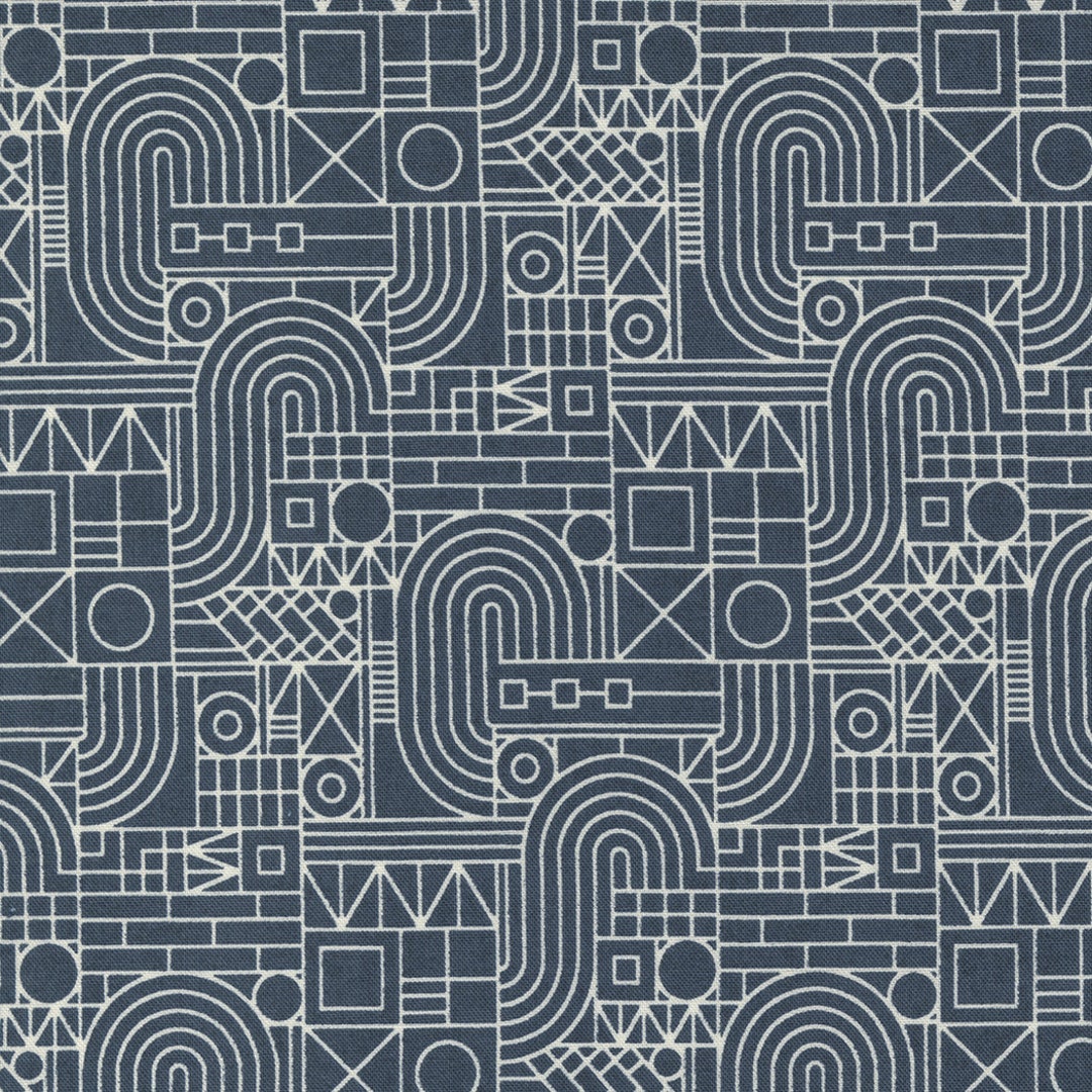 DECORUM by Basic Grey for Moda Fabrics - 30682-19 Form Admirable - 1/2 ...