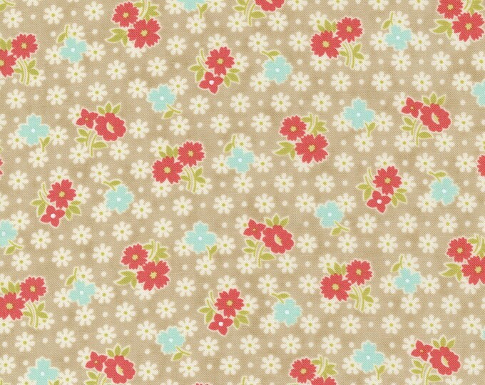 STITCHED by Fig Tree and Co for Moda Fabrics 20434-22 Cross Hatch ...