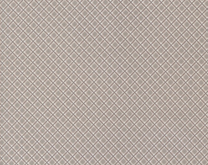 My Summer House by Bunny Hill Designs for Moda Fabrics - Summer Plaid 3048-12 Stone - 1/2 Yard ...
