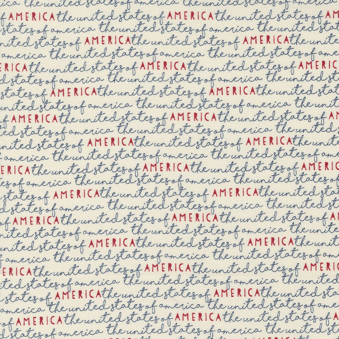 STATESIDE by Sweetwater for Moda Fabrics - America 55613-13 Americana ...