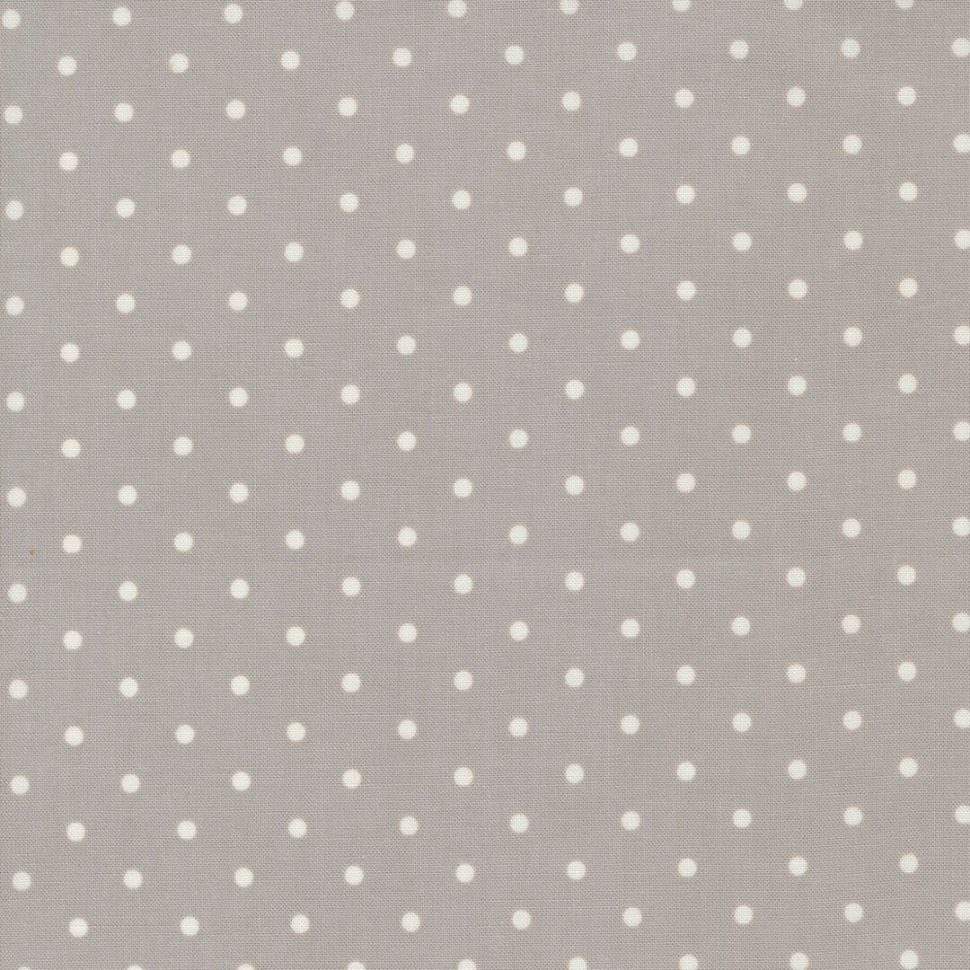 My Summer House by Bunny Hill Designs for Moda Fabrics - Dottie Dot 3046-12 Stone - 1/2 Yard ...