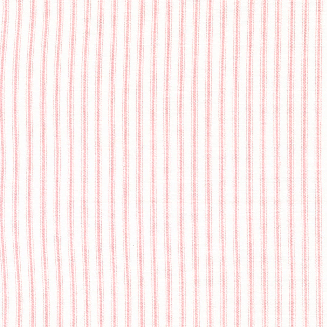 Ellie by Brenda Riddle for Moda Fabrics Stripes 18766-26 Coral 1/2 Yard ...
