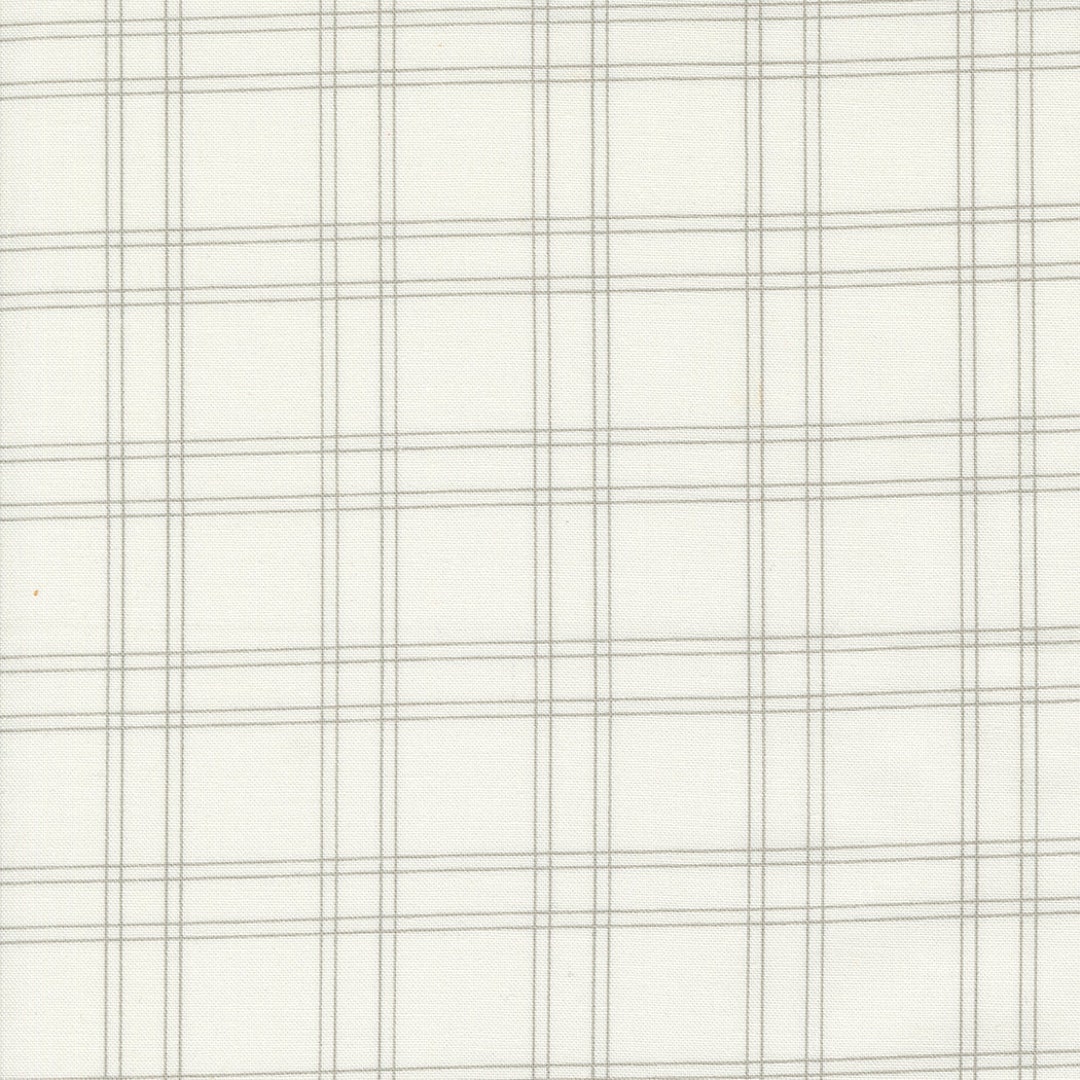 Shoreline by Camille Roskelley for Moda Fabrics - Plaid 55302-21 Cream ...