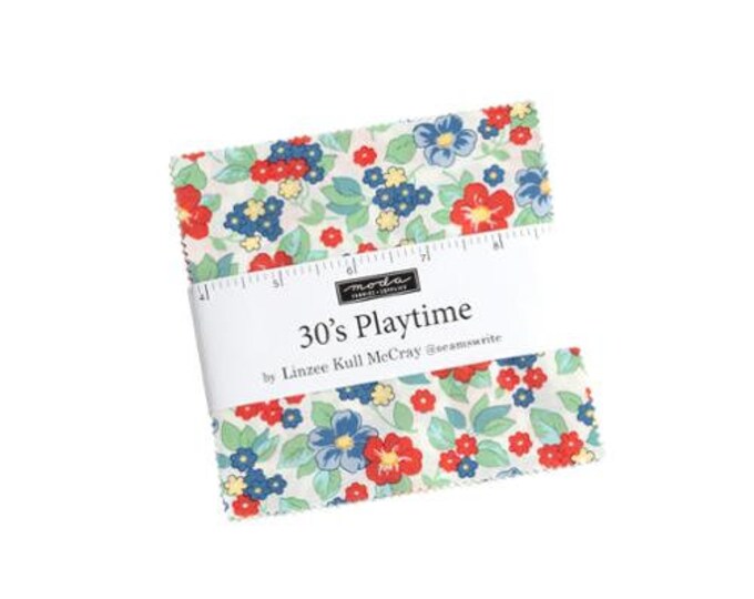 5" Charm Pack 30s Playtime by Linzee Mccray for Moda Fabrics - 42 Fabrics - Etsy