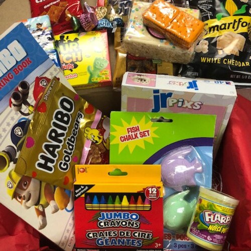 Kids Activity and Snack Gift Basket Box - Etsy
