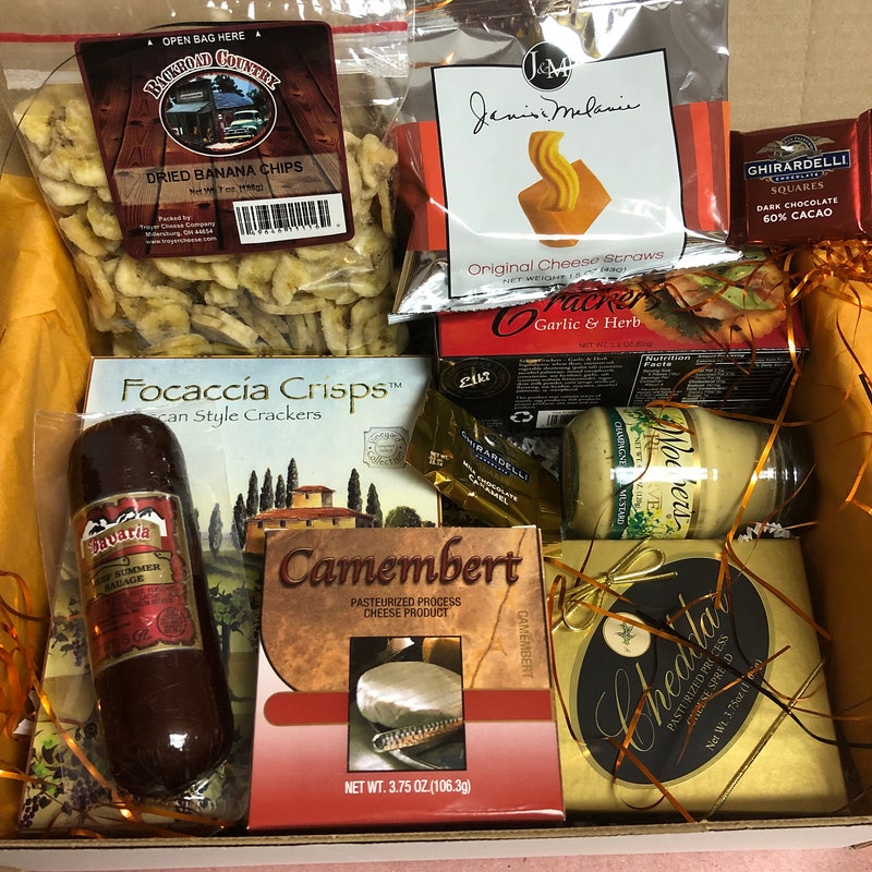 Cheese and Cracker Gift Baskets - 60+ Gift Ideas for 2026