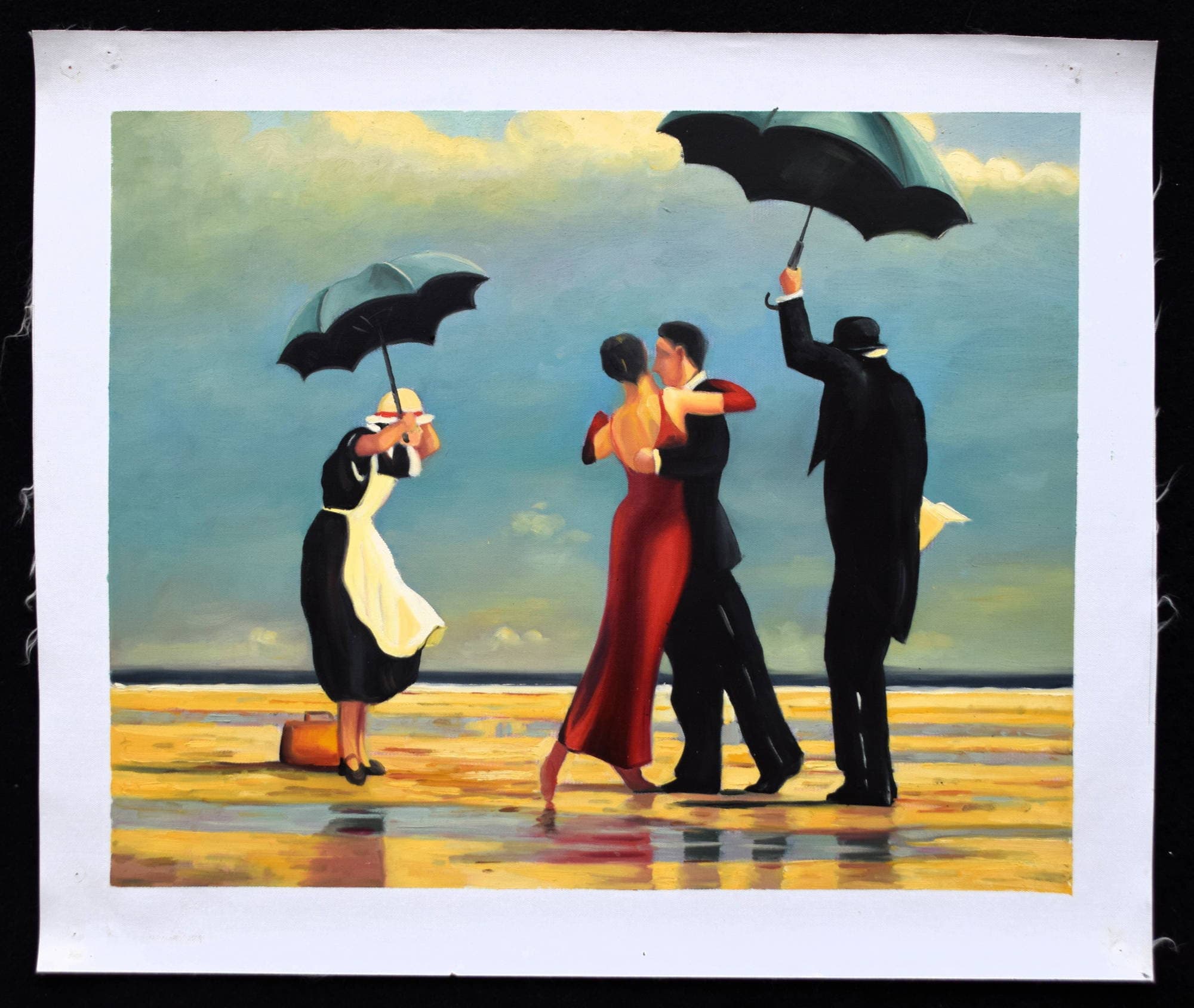 JACK VETTRIANO the Singing Butler Oil Painting - Etsy
