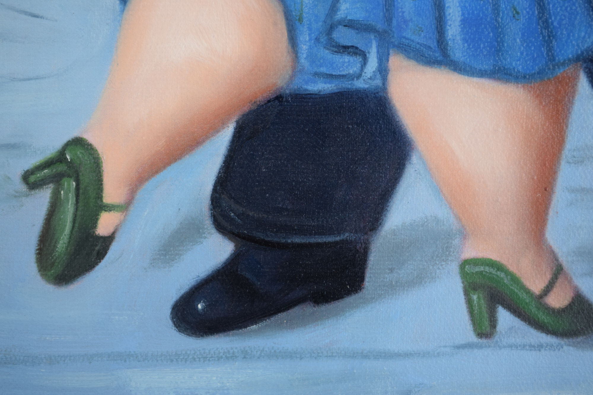 FERNANDO BOTERO the Dancers B Oil Painting Reproduction Hand Made - Etsy