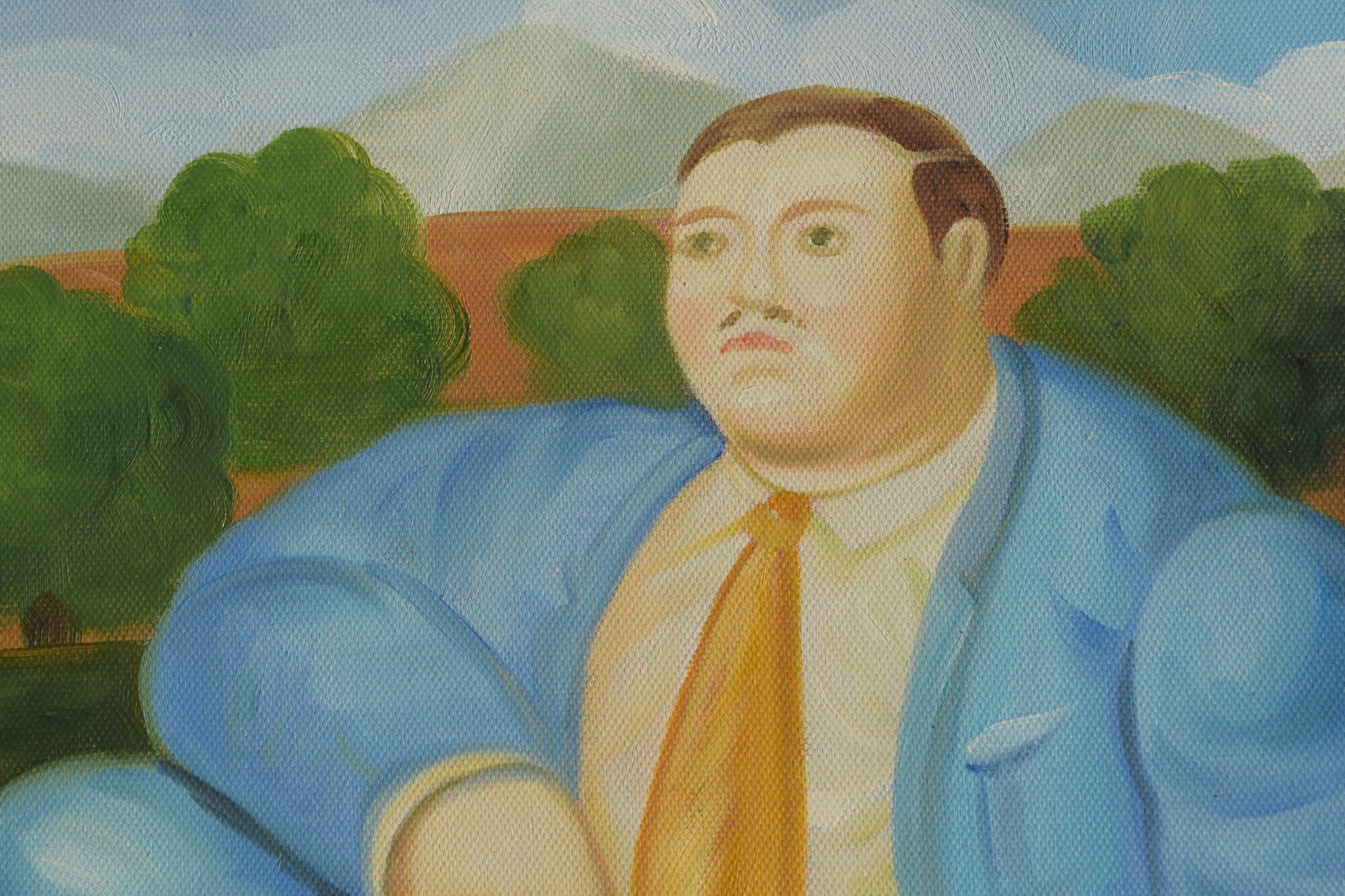 FERNANDO BOTERO the Nap Oil Painting Reproduction Hand Made - Etsy