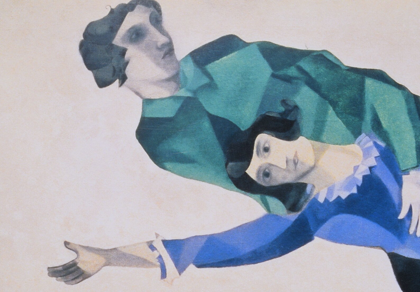 MARC CHAGALL on the City Original Vintage Poster - Etsy