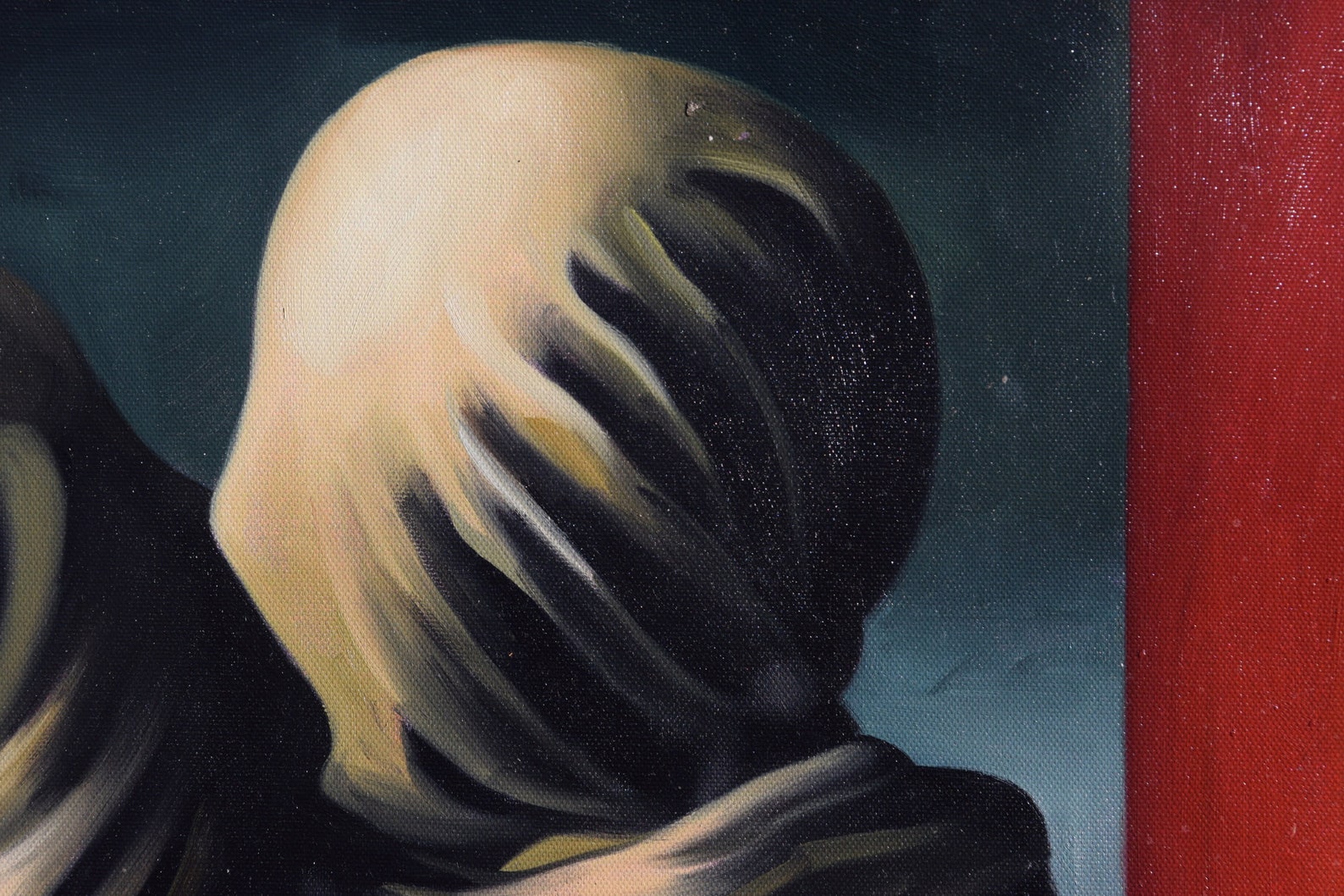 RENE' MAGRITTE the Lovers Ii Oil Painting - Etsy