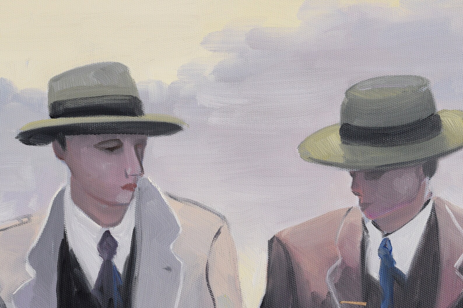 JACK VETTRIANO amateur Philosophers Hand Made Oil Painting Reproduction ...