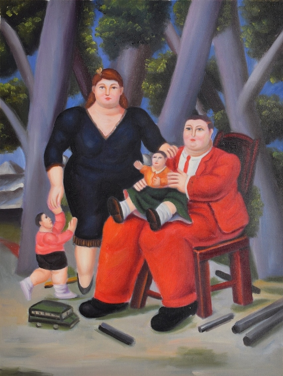 Fernando Botero Family Paintings