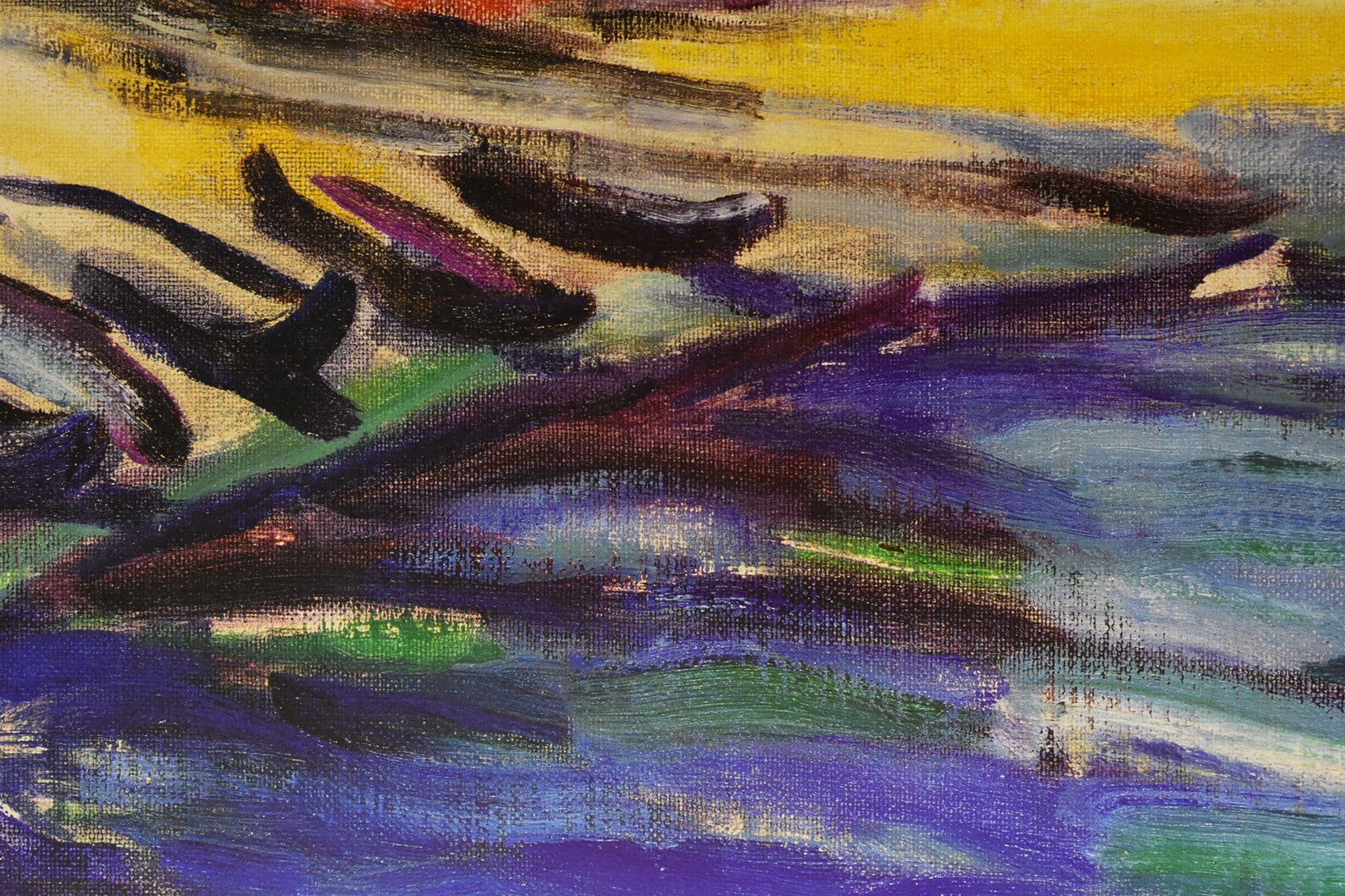 Maurice De Vlaminck the Bridge at Chatou - Etsy