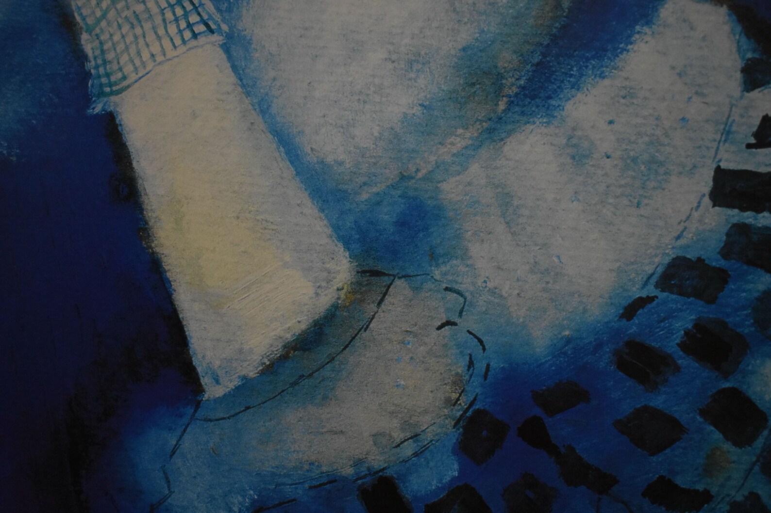 MARC CHAGALL the Blue Lovers Original Vintage - Etsy