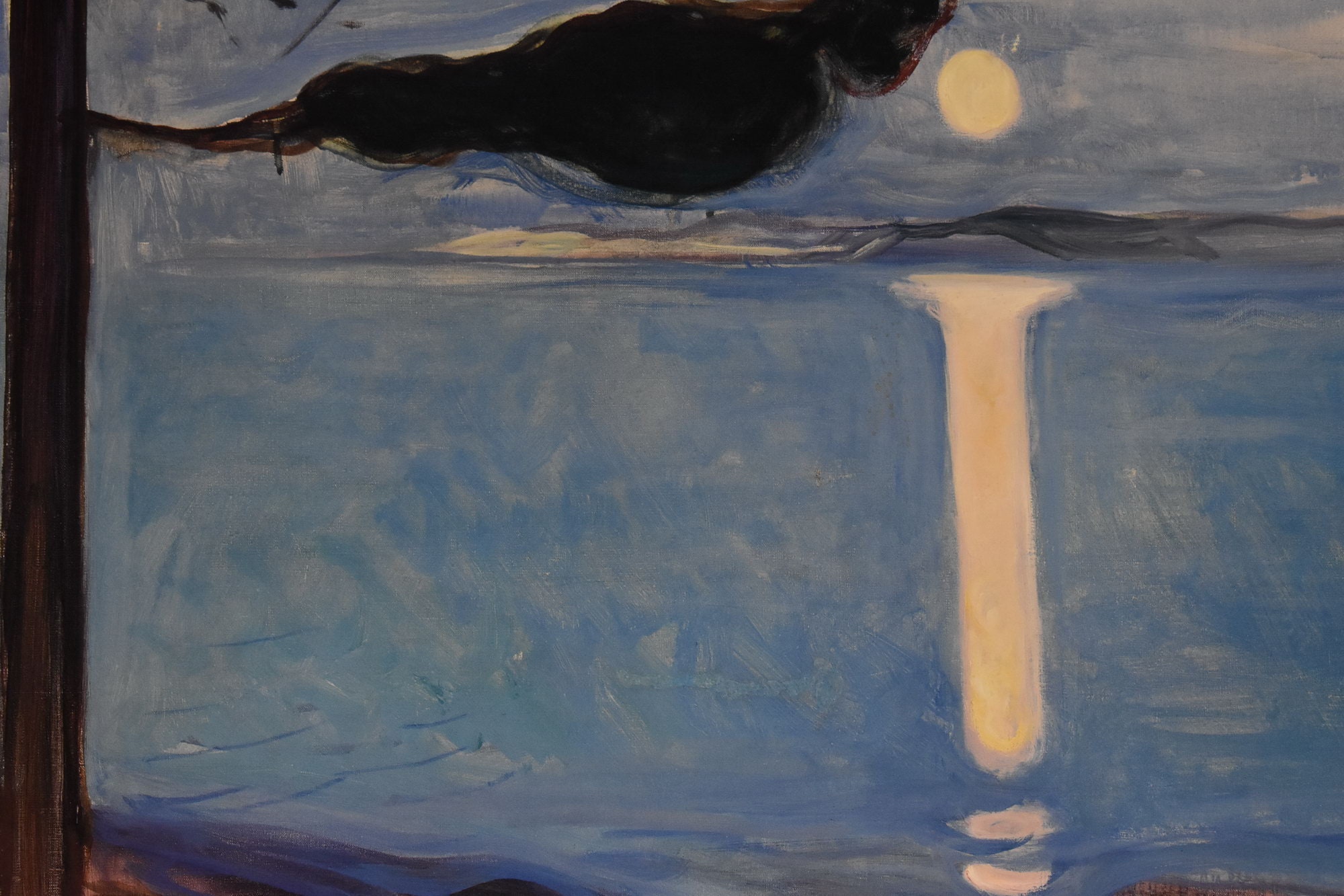 EDWARD MUNCH moon Light Original Vintage Poster Printed for ...