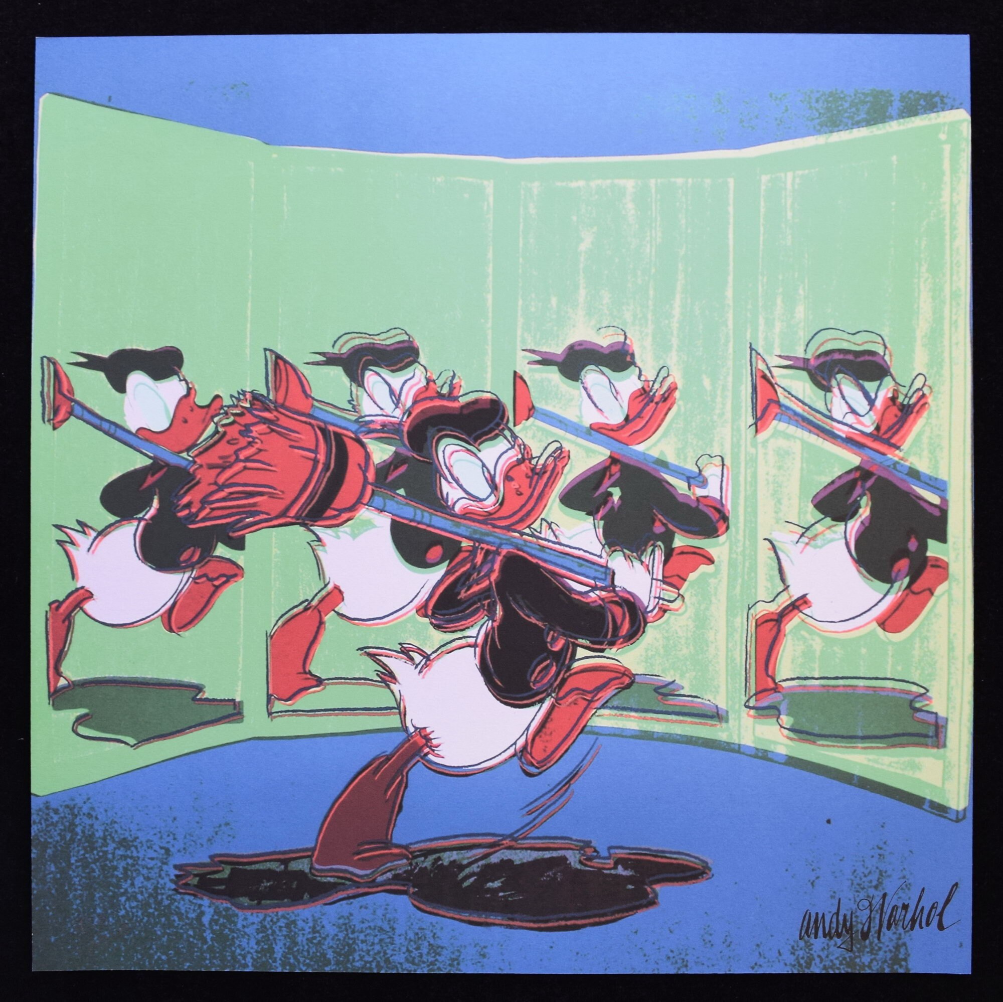 ANDY WARHOL donald Duck Lithography L.E. - Etsy Canada