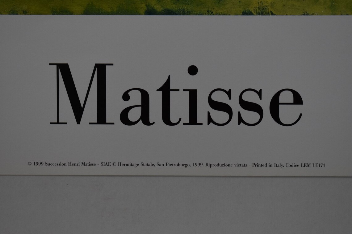 HENRI MATISSE the Nymph and the Satyr Original - Etsy