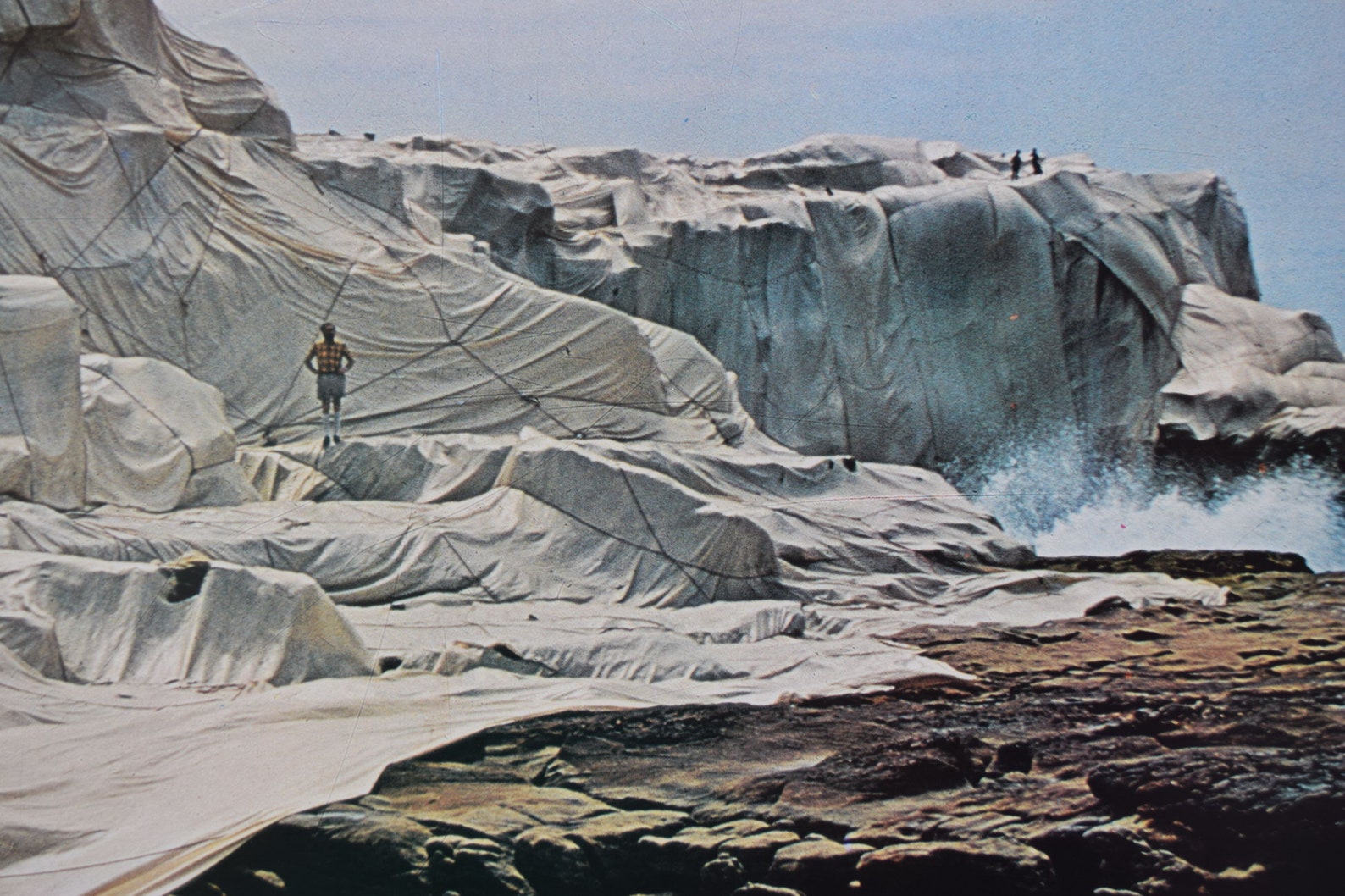 CHRISTO wrapped Coast Little Bay Australia - Etsy