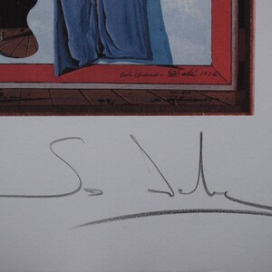 SALVADOR Dalì' gala Original Lithography L.E. MCVII/MM 80's - Etsy