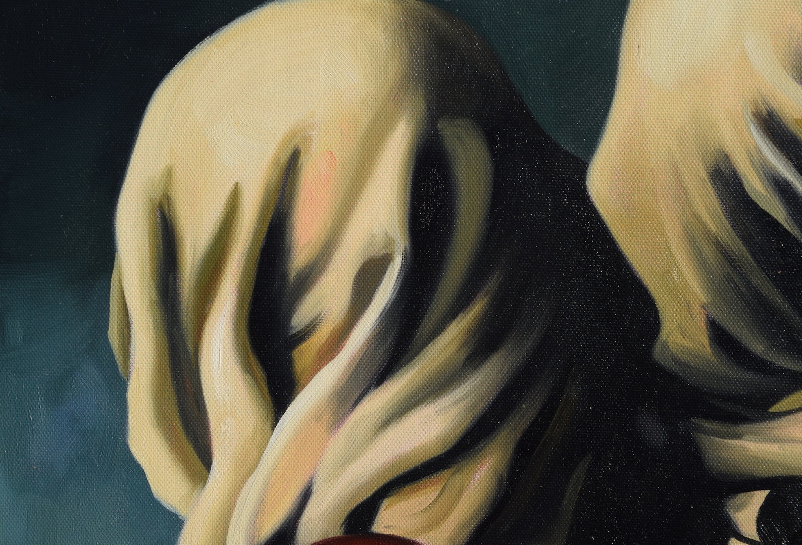 RENE' MAGRITTE the Lovers Ii Oil Painting - Etsy