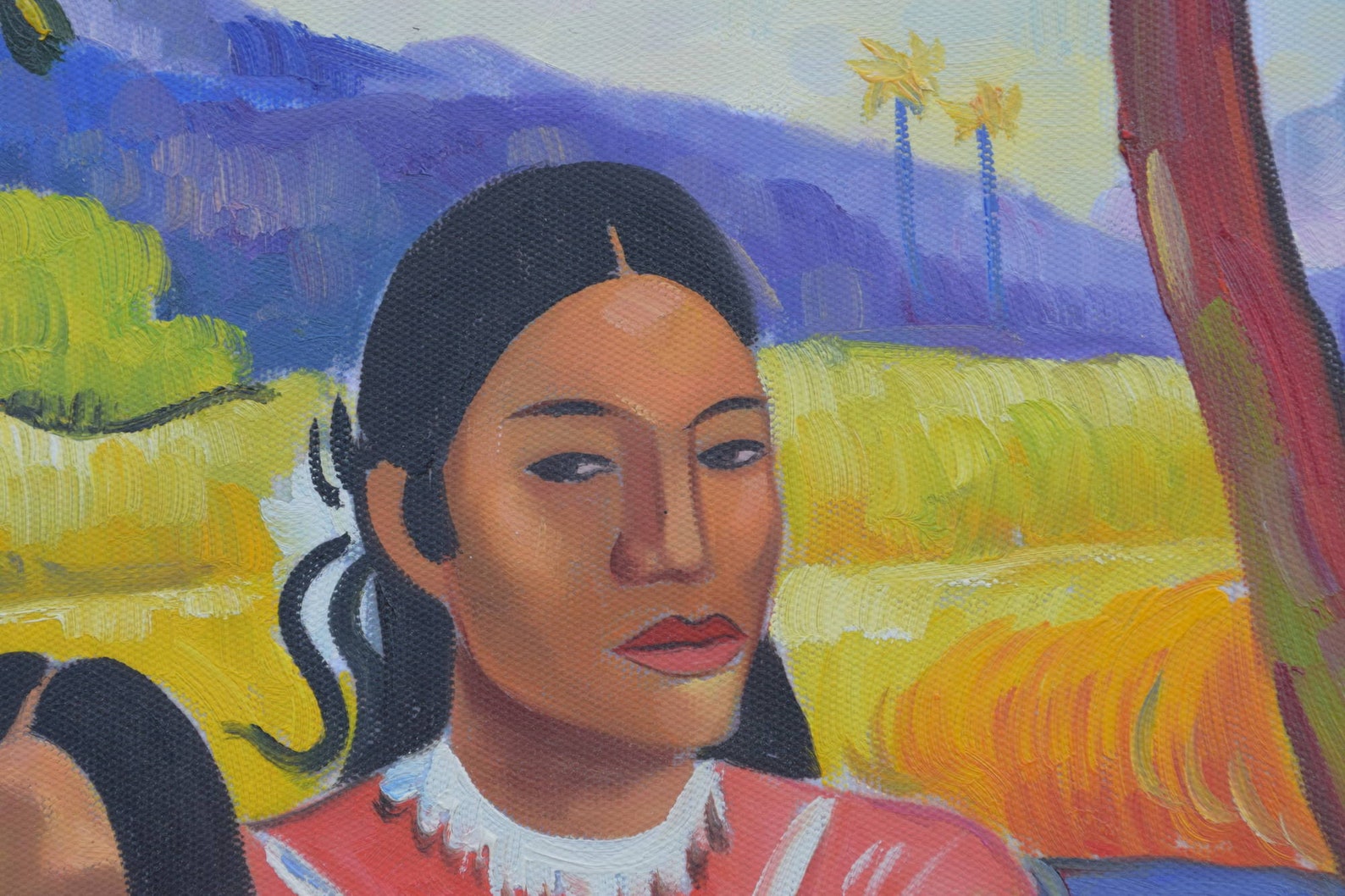 PAUL GAUGUIN nafea Faa Ipo Ipo Oil Painting Reproduction Cm 40x30 Hand ...