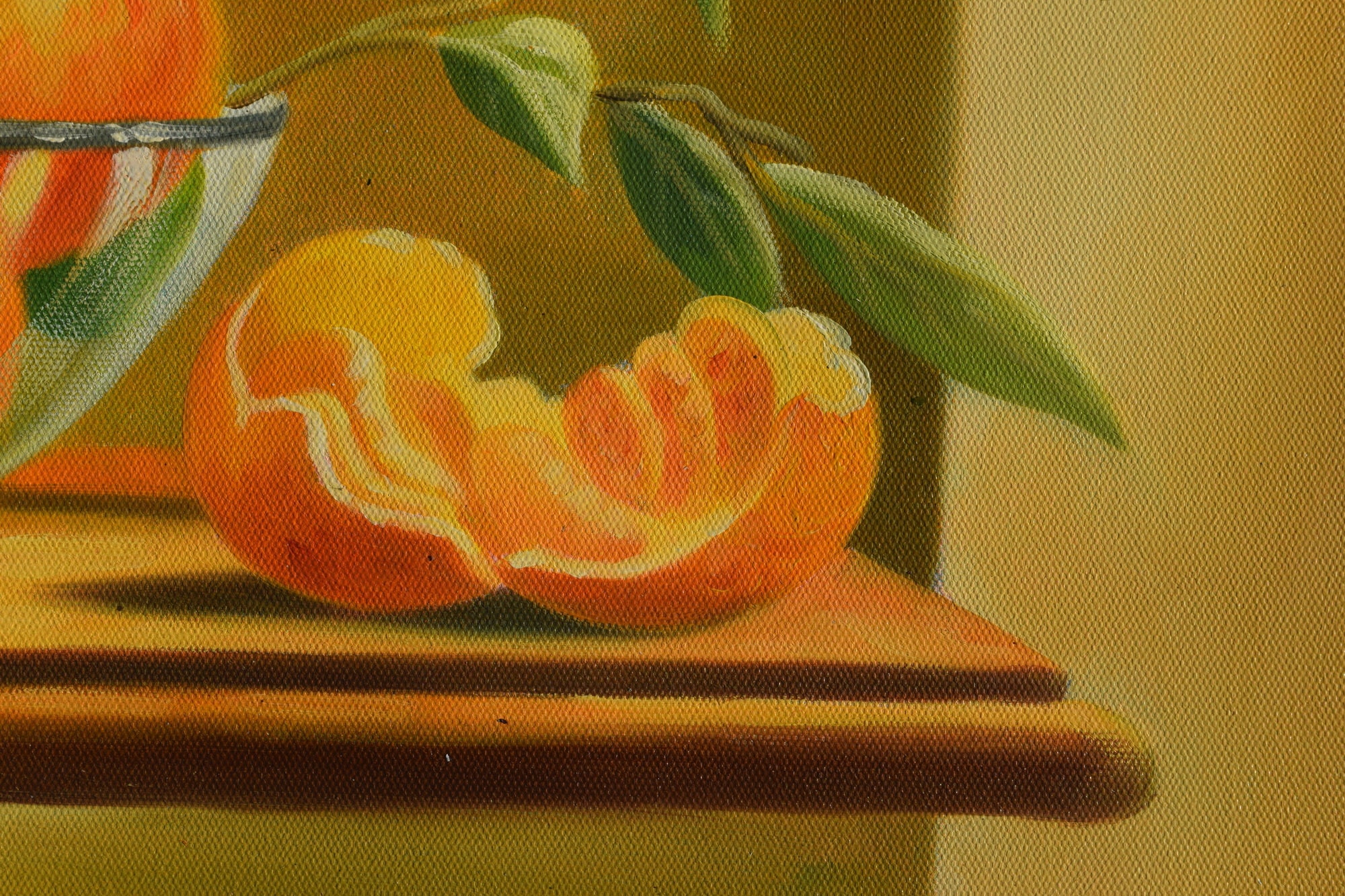 STILL LIFE table With Oranges Hand Made Oil Painting - Etsy