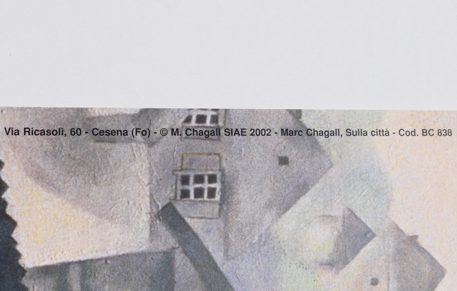 MARC CHAGALL on the City Original Vintage Poster - Etsy