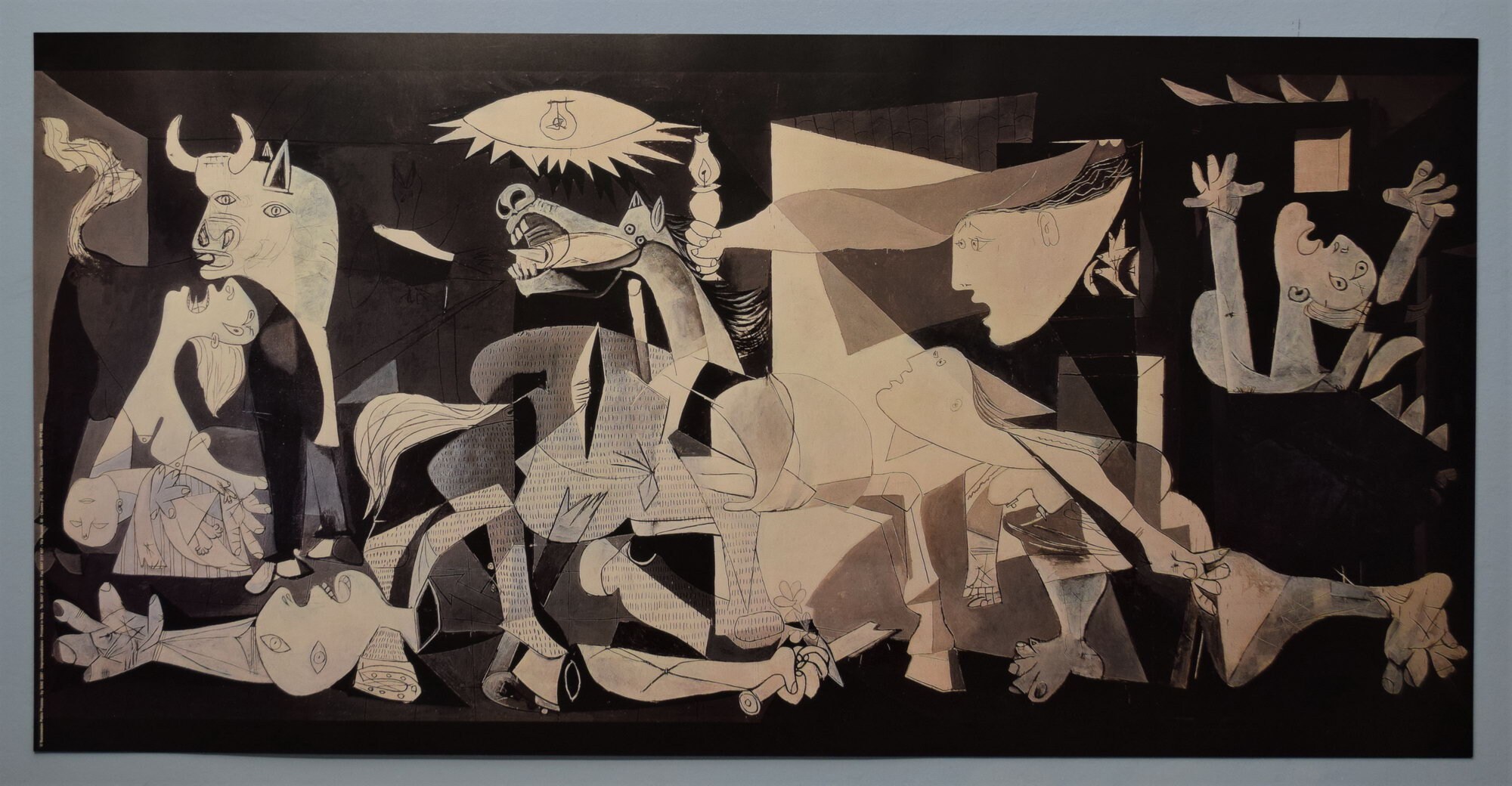 PABLO PICASSO guernica Original Vintage Poster Year of Printing 2007 - Etsy