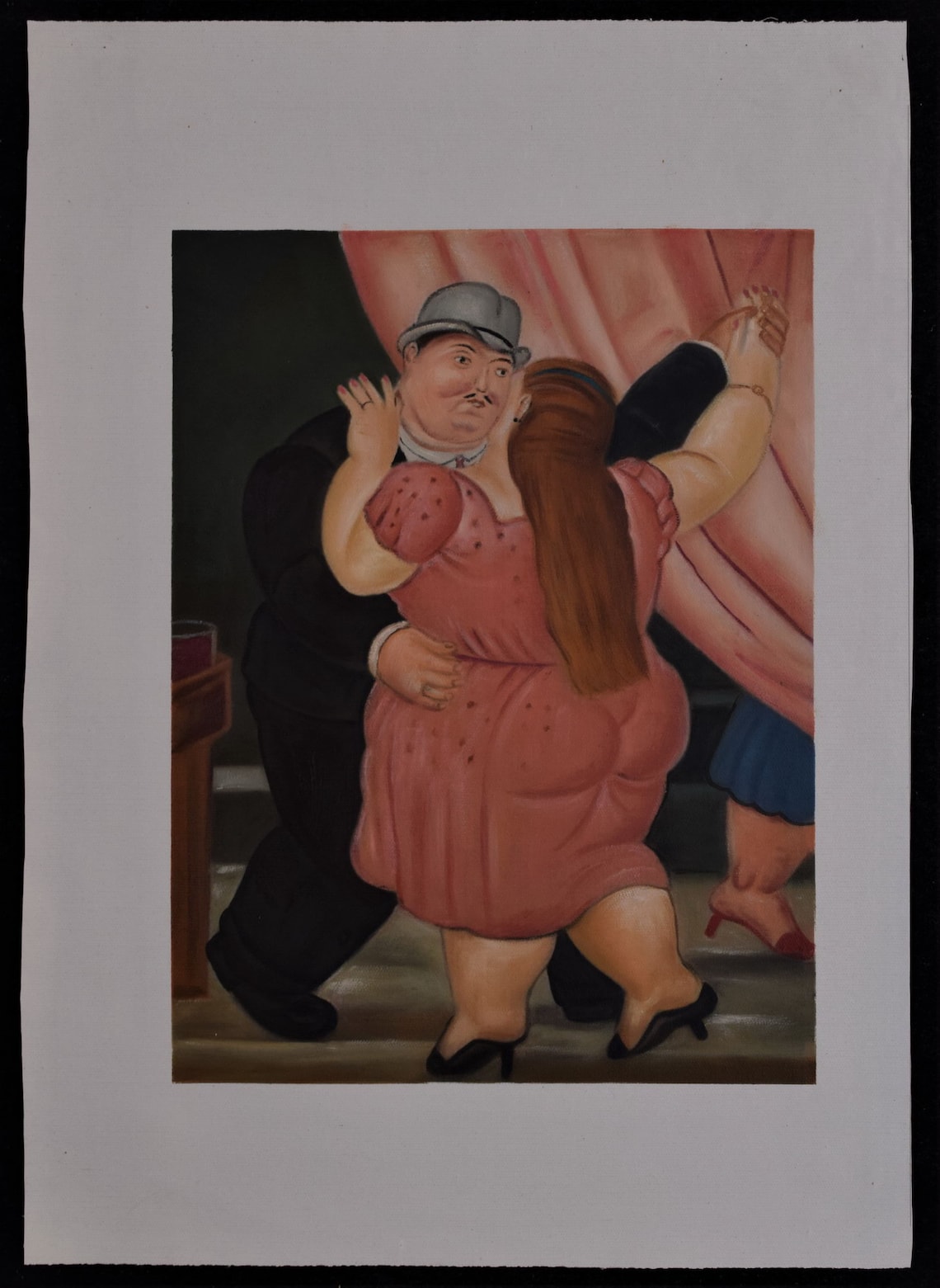 FERNANDO BOTERO the Dancers A Oil Painting Reproduction Hand Made - Etsy