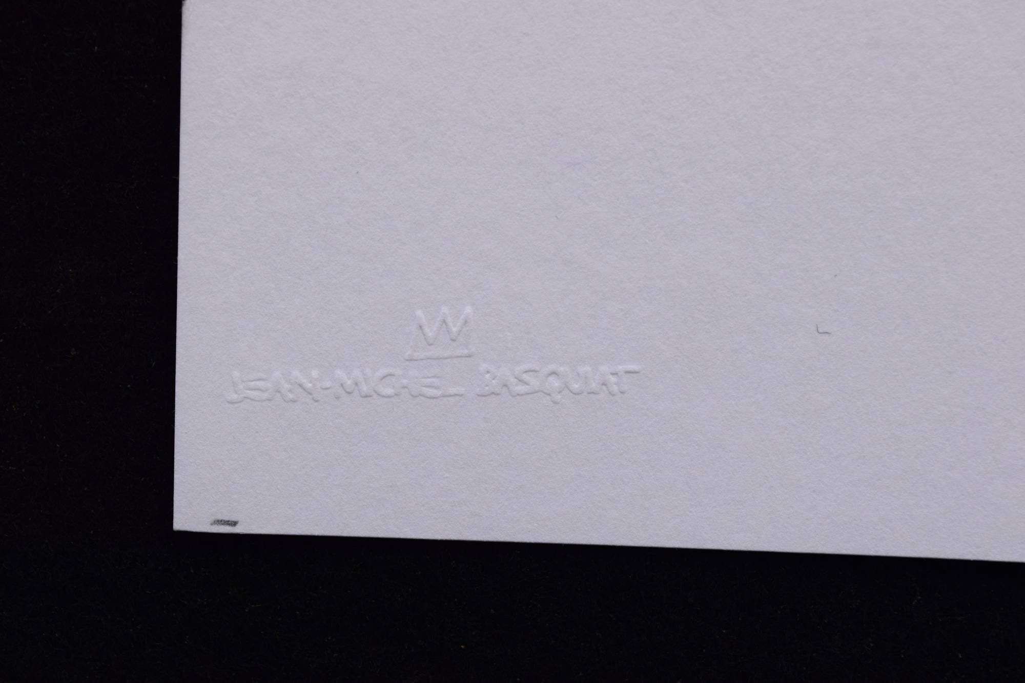 JEAN MICHEL BASQUIAT yellow Tar and Feathers - Etsy