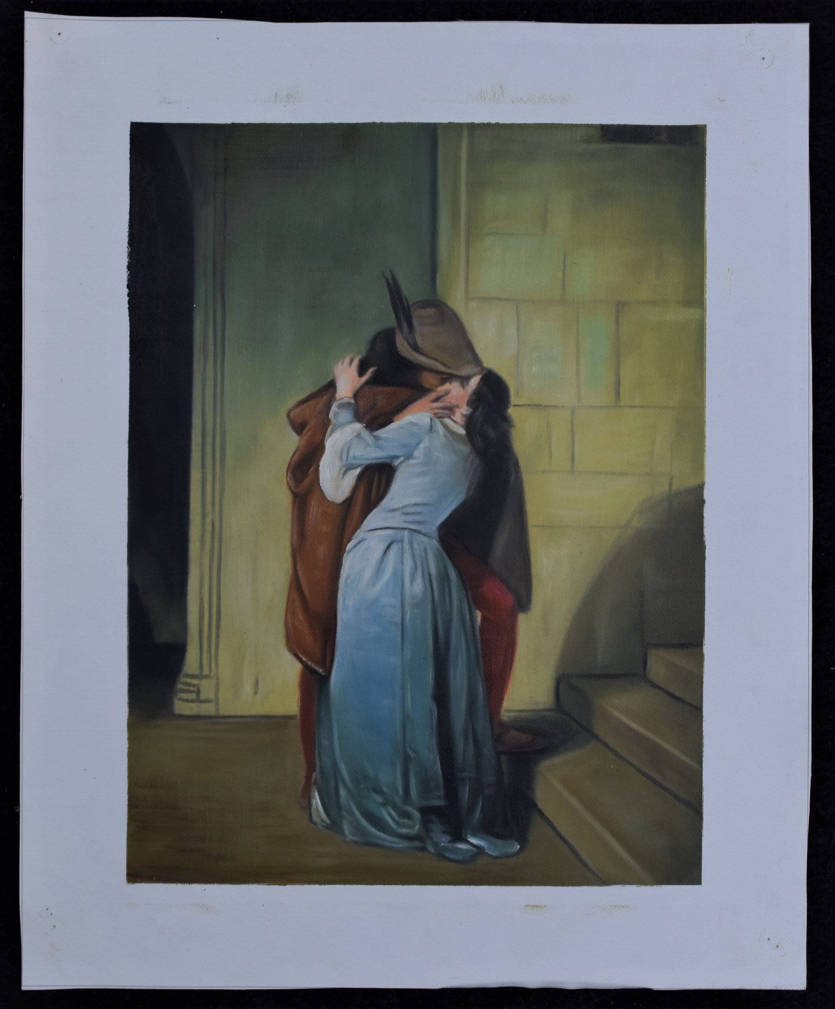 FRANCESCO HAYEZ the Kiss Oil Painting Reproduction Hand Made - Etsy